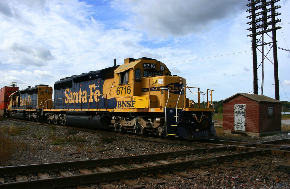 Northbound BNSF Yard Job Train